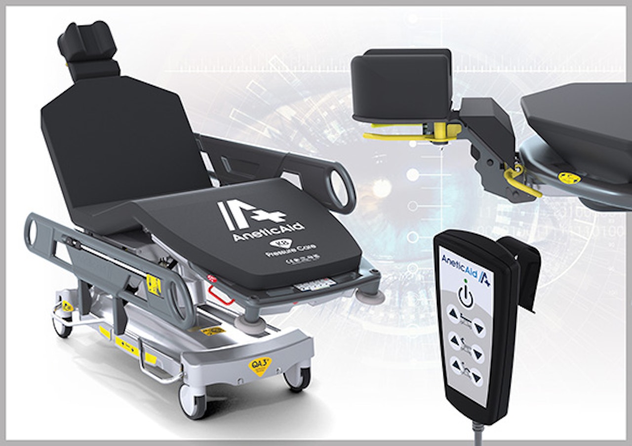 New QA3 Ophthalmic Stretcher launched! | AneticAid US