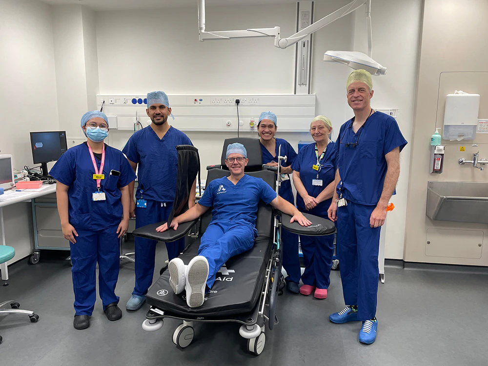 Anetic collaborates with Matthew Gardiner to innovate hand surgery ...