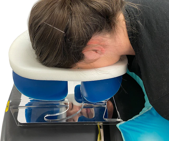 Clearview Prone Headrest - Foam Face Disposables (CVF01) | AneticAid