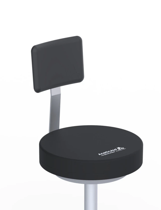 Surgeon’s Stool with Backrest - Includes Pad | AneticAid | AneticAid