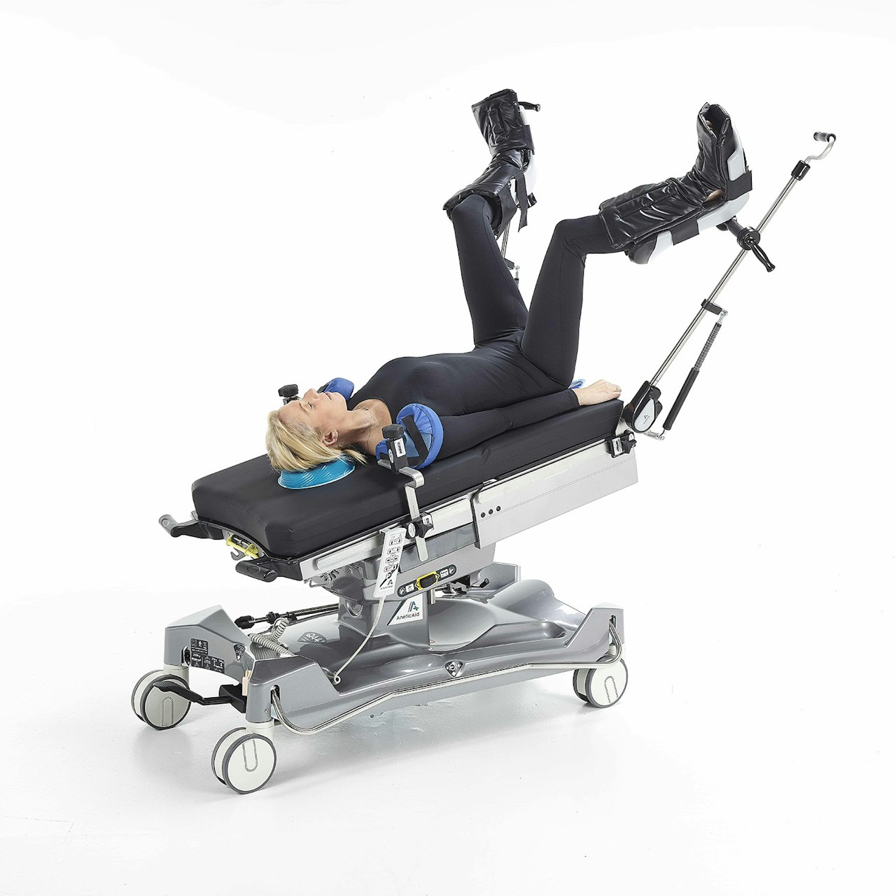 Lift-Assist Lithotomy Stirrups - Standard - includes Boot-pads | AneticAid