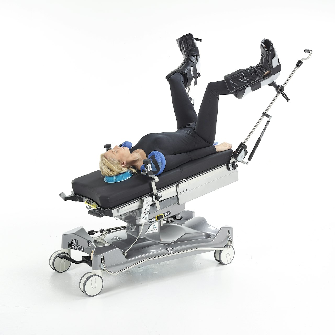 Lift-Assist Lithotomy Stirrups - Standard - includes Boot-pads | AneticAid