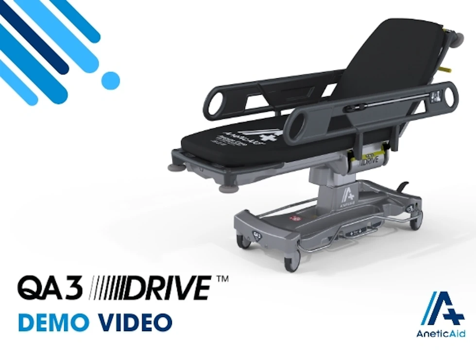 QA3™ DRIVE Bariatric Stretcher | AneticAid